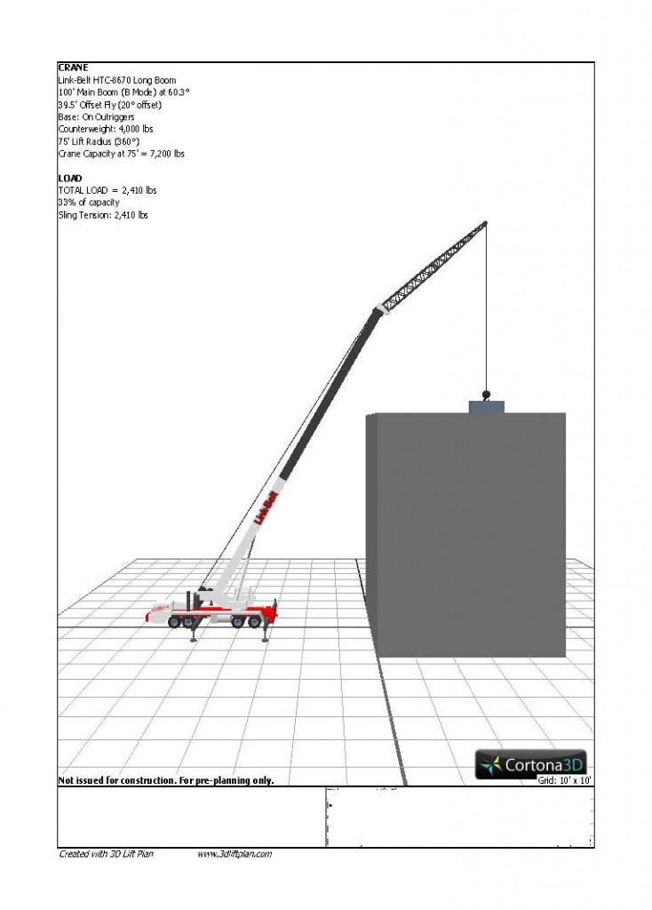 Crane Pick Plans & Critical Lift Planning