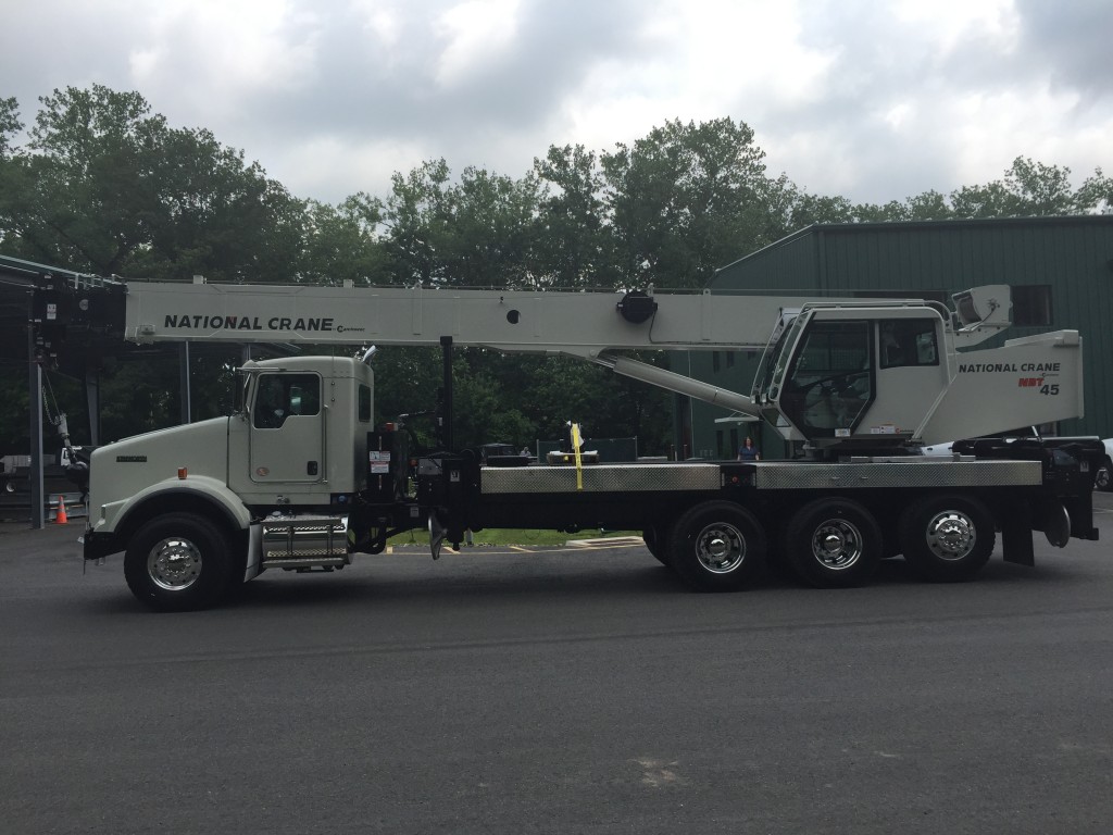 New 45 Ton Boom Truck with 142' of Main Boom!